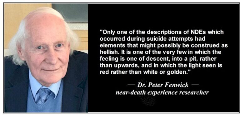 Dr. Peter Fenwick's Suicide Near-Death Experience Research - Near-Death ...