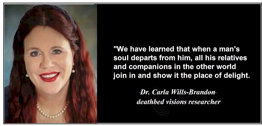Dr. Carla Wills-Brandon's Deathbed Visions Research - Near-Death ...
