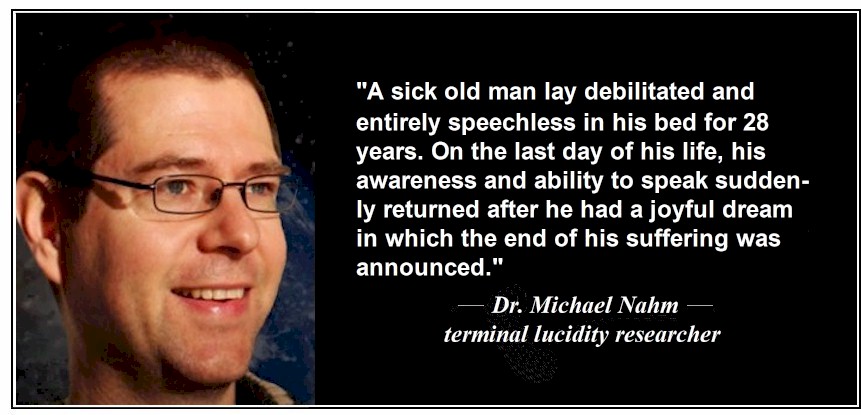 People With Severe Mental Disability Become Normal Before Death - Near ...